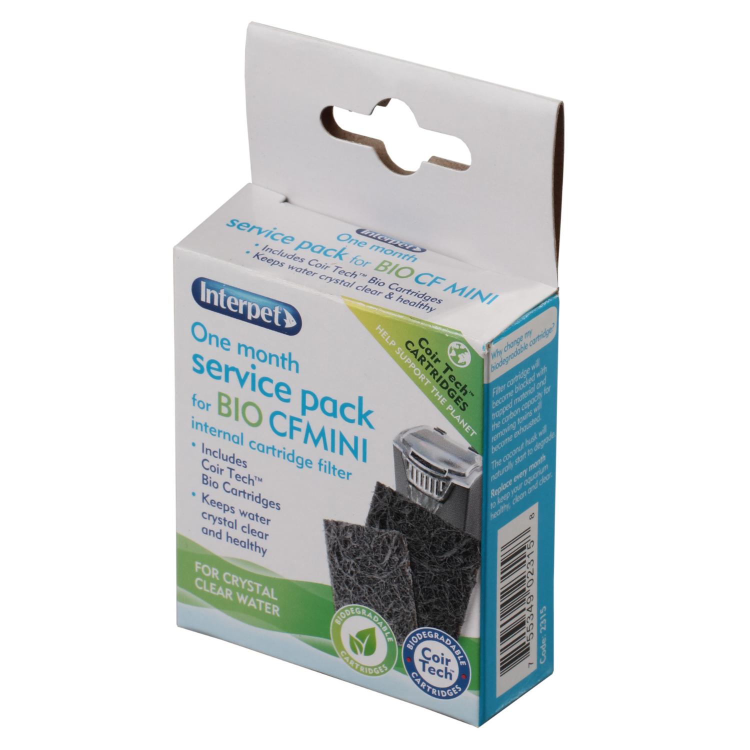 Interpet - 1 Month Service Pack for Bio-CF Mini Internal Cartridge Filter